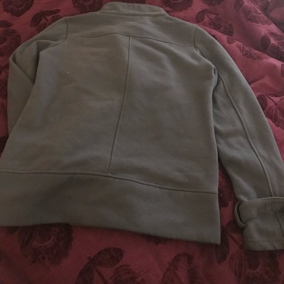 Papaya | Jackets & Coats | Grey Gunmetal Buttonup Jacket | Poshmark